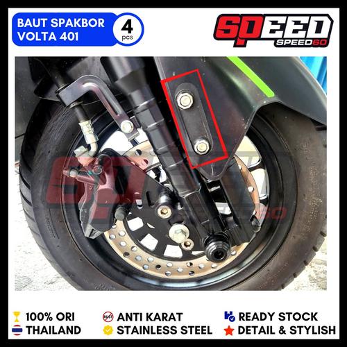 Jual Probolt Baut Spakbor Volta 401 Satinless King Nut Thailand - Big ...