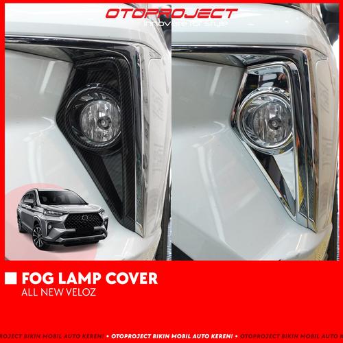Jual Cover Fog Lamp Mobil All New Veloz 2021 - CHROME - Kota Surabaya ...