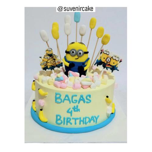 Jual Kue Ulang Tahun Minion/Kue Ultah Minion/Cake Minion/Minion Cake ...