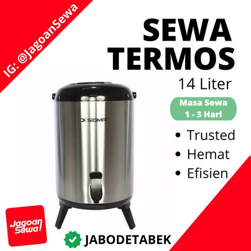 Jual RENTAL (1 - 3 Hari) STAINLESS WATER DISPENSER (TERMOS SIGMA ...