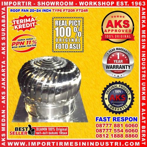Jual Turbine Ventilator Ventilasi Blower Atap Rumah Pabrik 20 Inch ...