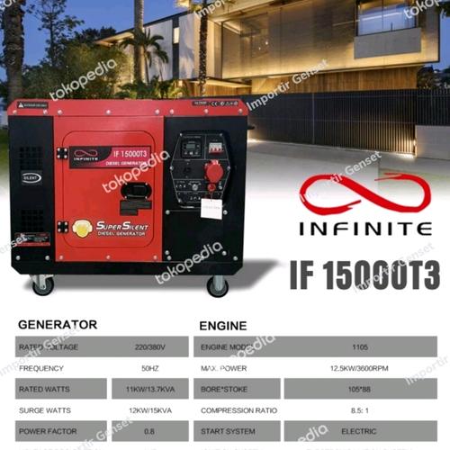 Jual Genset silent 15 kva Diesel 3 phase - Jakarta Barat - Importir ...