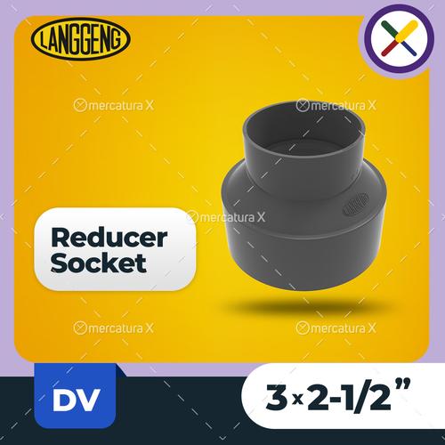 Jual Reducer Socket - DV 3x2-1/2" / Fitting PVC - Kab. Sidoarjo - mercaturax | Tokopedia