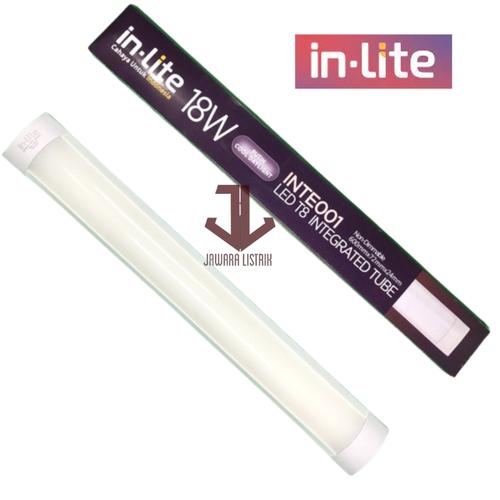 Jual INLITE LAMPU LED T8 INTEGRATED TUBE PUTIH INTE001 18W 18 W WATT ...