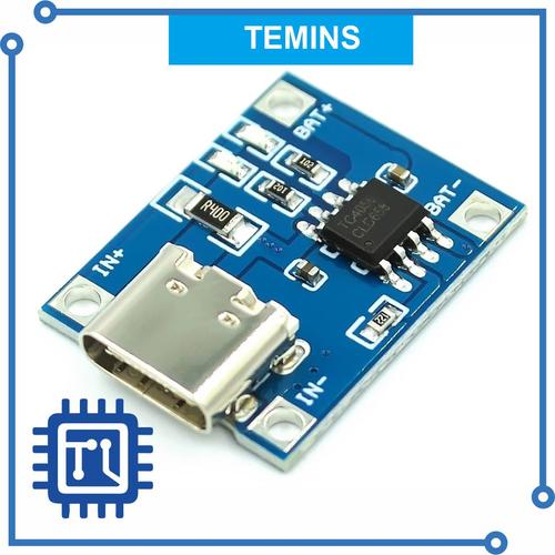 Jual TP4056 Battery Module Charger / Modul Charger Baterai (USB Type C ...