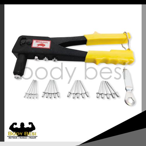 Jual TANG RIVET BISON 9" / HAND RIVETER / TANG RIPET / TEMBAKAN PAKU ...