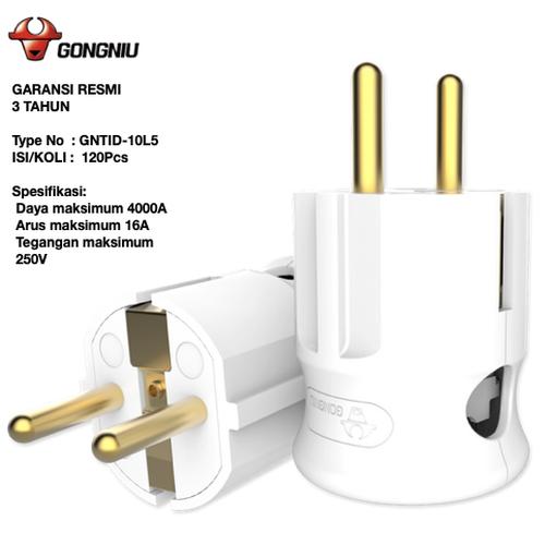 Jual Gongniu Steker Plug Arde Colokan Listrik 16A 4000 Watt SNI Garansi.Ant - Kota Surabaya ...