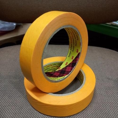Jual Masking Tape 3m 244 Kuning 24mm x 50M Lem Kertas 3M Selotip Kertas ...