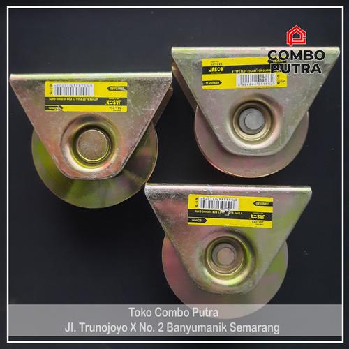 Jual Roda Pagar Gerbang Jason Type V Galvanis Sliding Gate - 60 mm ...