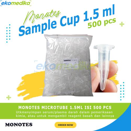 Jual Sample Cup Microtube 1.5ml Sample Cup Microtube MONOTES - Jakarta ...
