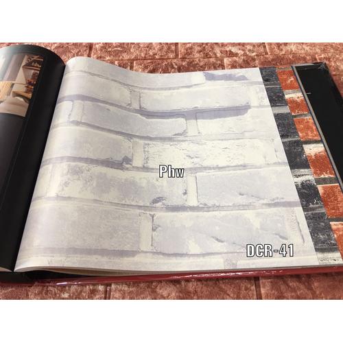 Jual Wallpaper Dinding Motif Batu Bata 3D Terbaru DCR - DCR-41 - Kota ...