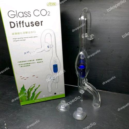 Jual Ista Inline Glass co2 Diffuser 16mm (16/22 built in Diffuser ...