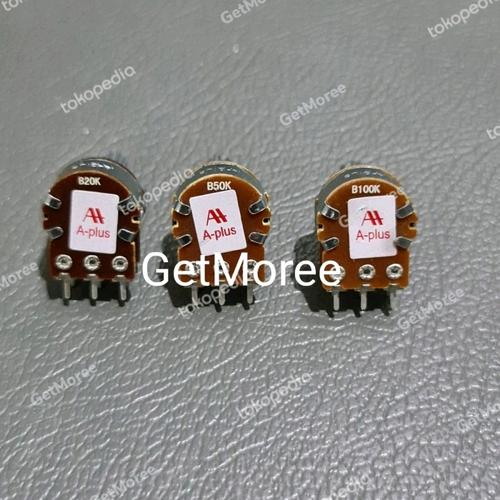 Jual Potensio Stereo Mono 10K 20K 50K 100K A PLUS ORIGINAL - streo 100 ...
