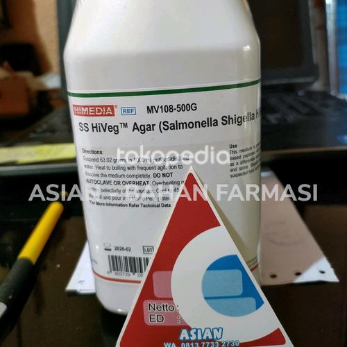 Jual SS Agar - MV108 Himedia - Salmonella Shigella Agar - 500 gram ...