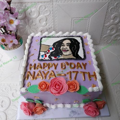 Jual sketsa cake - kue ulang tahun sketsa wajah - Jakarta Utara ...