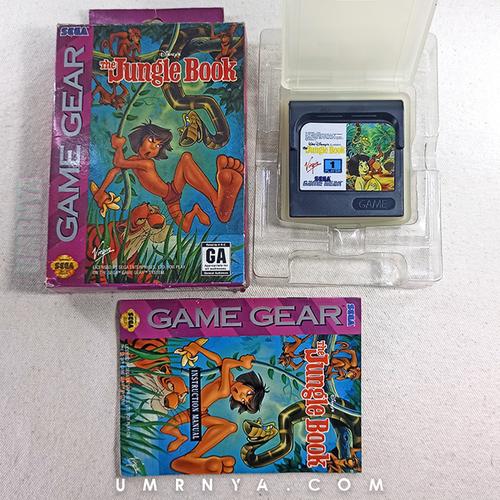 Jual Kaset SEGA GG Game Gear Cartridge Disney's The Jungle Book Bkn ...