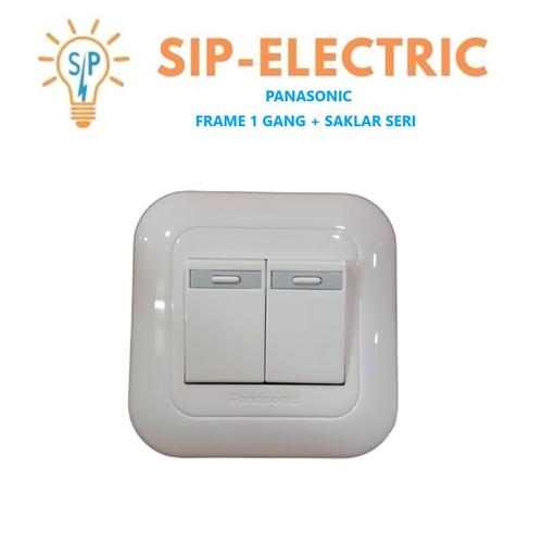 Jual PANASONIC SAKLAR SERI DOUBLE INBOW 2 MATA KECIL WIDE SERIES IB ...