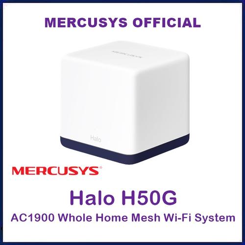 Jual Mercusys Halo H50G AC1900 Dual Band Gigabit Whole Mesh Router H ...