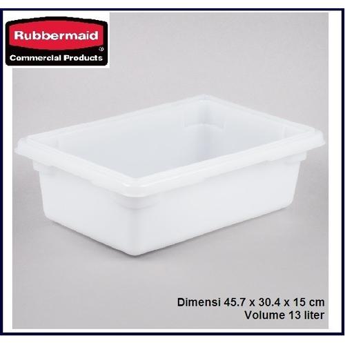Jual Rubbermaid Food Box White / Container Makanan 13 liter #FG3509 ...