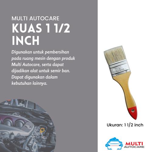 Jual Kuas Cat 1 1/2 inch Untuk Detailing Semir Ban Halus Tidak Mudah ...