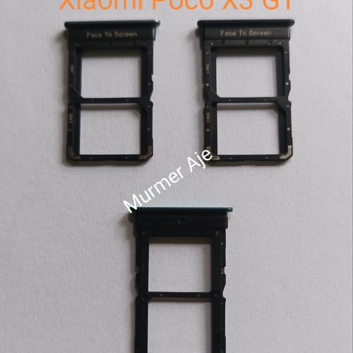 Promo Sim card tray slot sim card tempat kartu xiaomi poco x3 gt 5G oem ...