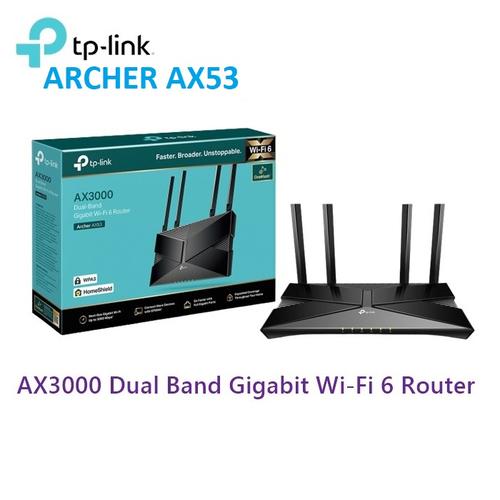 Jual TPLINK ARCHER AX53 AX3000 DUAL BAND GIGABIT WI-FI 6 ROUTER - Jakarta Pusat - Indo Omega ...