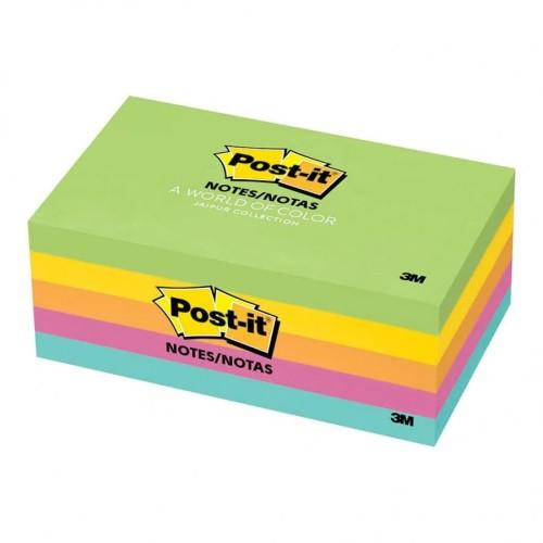 Jual STICKY NOTES 3M POST IT 655 76 X 125 WARNA 100LBR MEMO TEMPEL 655 ...