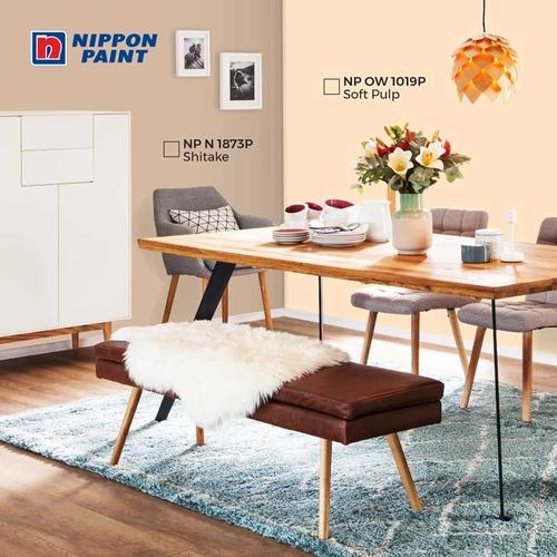 Jual CAT TEMBOK INTERIOR DAN EKSTERIOR NIPPON PAINT - SOFT PULP/OW1019P ...