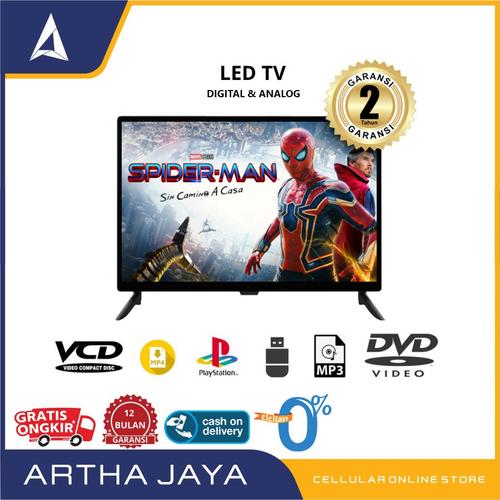Promo Televisi [ TV ] LED TV 24 INCH 24" SNI Garansi 18 BULAN - ANALOG ...