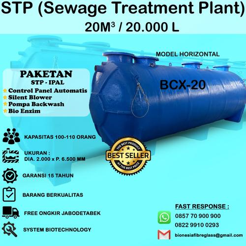 Jual STP-IPAL BIOTECH ukuran 20M3 / kapasitas 20.000 Liter - Kab ...