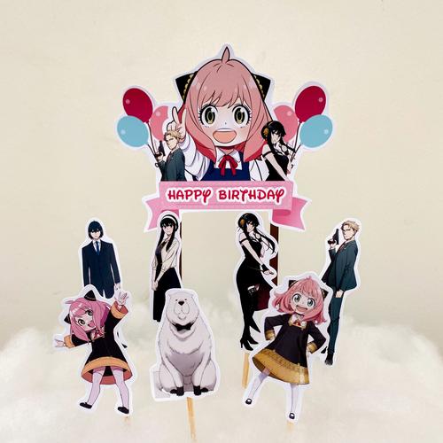 Jual TOPPER ANYA SPY X FAMILY / TOPPER KUE ANYA / CAKE TOPPER ANYA ...