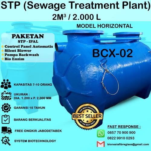 Jual STP-IPAL BIOTECH ukuran 2M3 / kapasitas 2.000 Liter - Kab ...