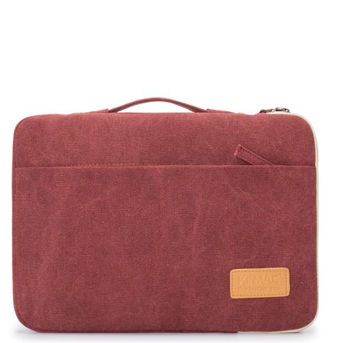 Jual KINMAC tas laptop bag macbook sleeve case handstrap CANVAS 13 14 ...
