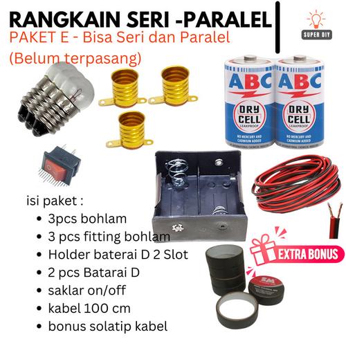 Jual PAKET LENGKAP RANGKAIAN LAMPU SERI DAN PARALEL PRAKTEK KELAS 6 SD ... Jual PAKET LENGKAP RANGKAIAN LAMPU SERI DAN PARALEL PRAKTEK KELAS 6 SD ...