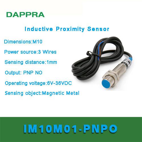 Jual M10 1mm PNP NO DC 6V To 36V dia 10mm Inductive Proximity Sensor ...