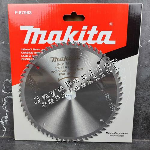 Jual Mata Circular Saw Blade 7" Mata Gergaji kayu 185 x 20 x 60T MAKITA - Jakarta Timur - TIMUR ...