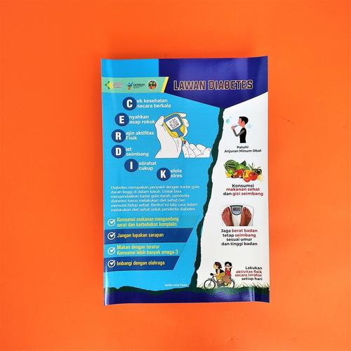 Jual Poster Kesehatan - Poster Cegah Diabetes Dengan Cerdik - Kab ...