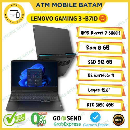 Jual LENOVO LAPTOP IDEAPAD GAMING 3-B7ID RYZEN 7-6800H 8GB/512GB ... Jual LENOVO LAPTOP IDEAPAD GAMING 3-B7ID RYZEN 7-6800H 8GB/512GB ...