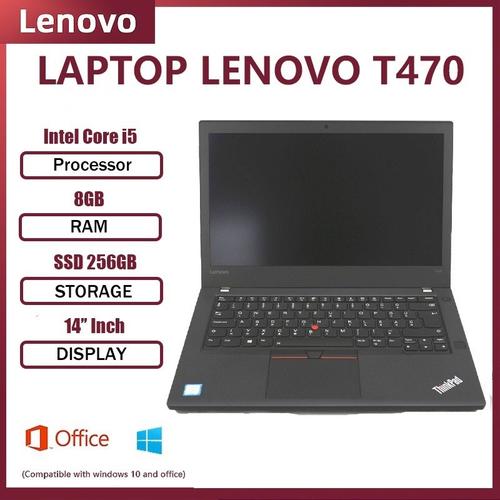 Jual LENOVO THINKPAD T470 Core i5 6TH 16GB/512GB SSD WIN 10 SUPER MURAH ...