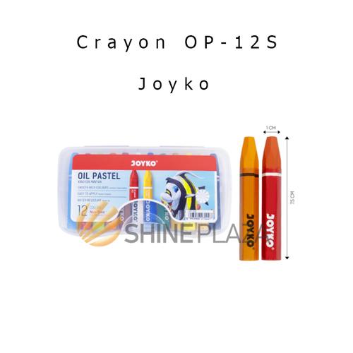 Jual Crayon Joyko TiTi 12 18 24 36 48 55 72 Warna - Krayon Oil Pastel ...