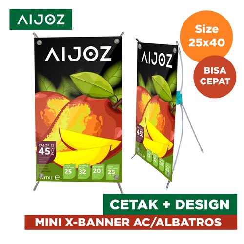 Jual Cetak Mini X-Banner bahan Art Cartoon | Albatros | Bisa Design ...