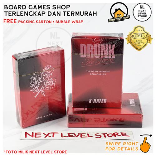 Promo Drunk in Love Game Card Board Games X-Rated Couple Drinking Game - Ori Edition - Kota ...