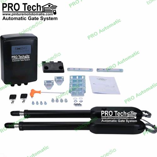 Jual Automatic Swing Gate Opener PRO Tech SW 400 Mesin Pintu Swing ...