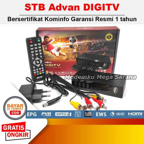 Promo Advan DIGIPRO Set Top Box TV DIGITAL Jogja STB DVBT2 Siaran ...