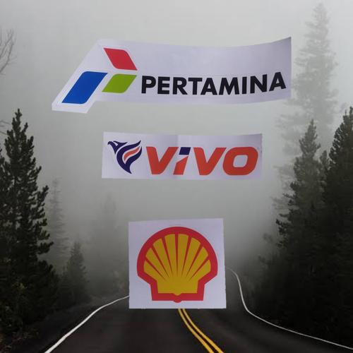 Jual Sticker stiker SPBU Logo Pertamina Vivo Shell - PERTAMINA - Kota ...