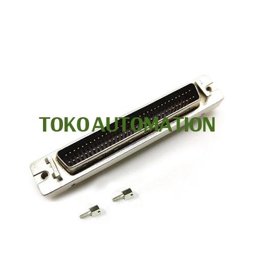 Jual SCSI 68 Pin Male Mount Soket Konektor AMP Servo Connector SG96 ...