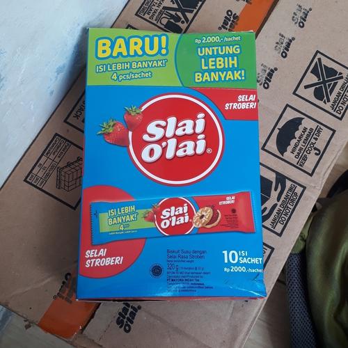 Jual slai olai strawberry box - Jakarta Timur - widjaya mart I | Tokopedia