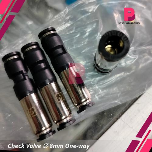 Jual Check Valve ∅8mm One-way/1 arah One-touch fitting for ∅8mm ...