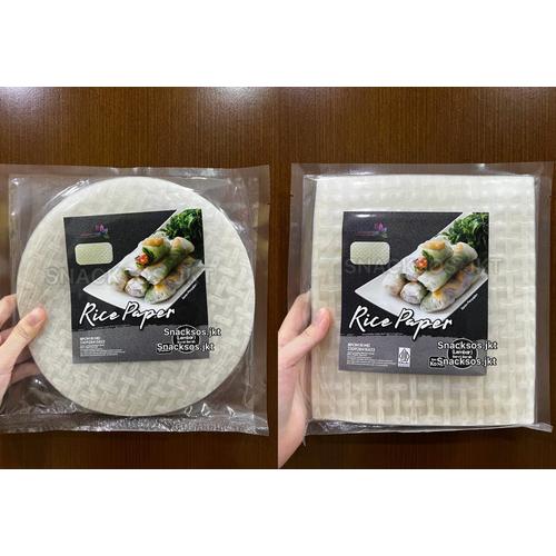 Jual Rice Paper / Banh Trang Rice Paper 22cm Kulit Lumpia Vietnam Rice ...