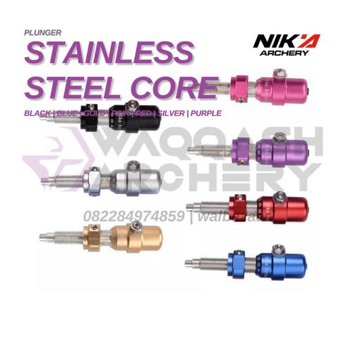 Jual NIKA ARCHERY STAINLESS STEEL CORE PLUNGER Panic Button Recurve ...